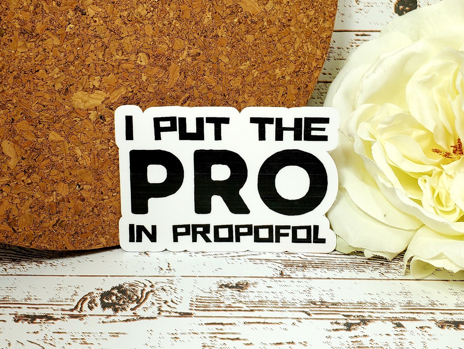 Funny Nurse Stickers, Die Cut Vinyl Stickers, Nurse Life Stickers ...