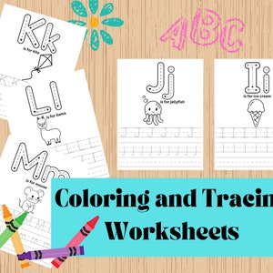 Alphabet Coloring Pages, Printable Worksheets, Preschool, Kindergarten ...