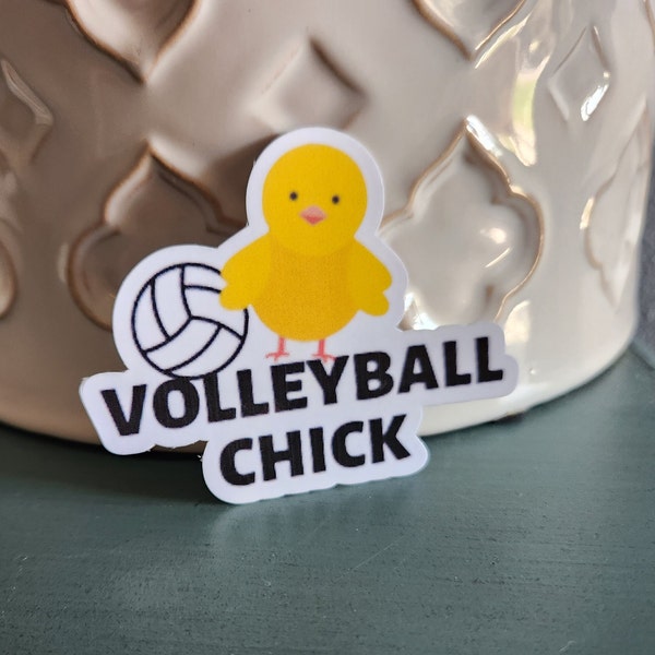 Volleyball Girl Sticker - Etsy
