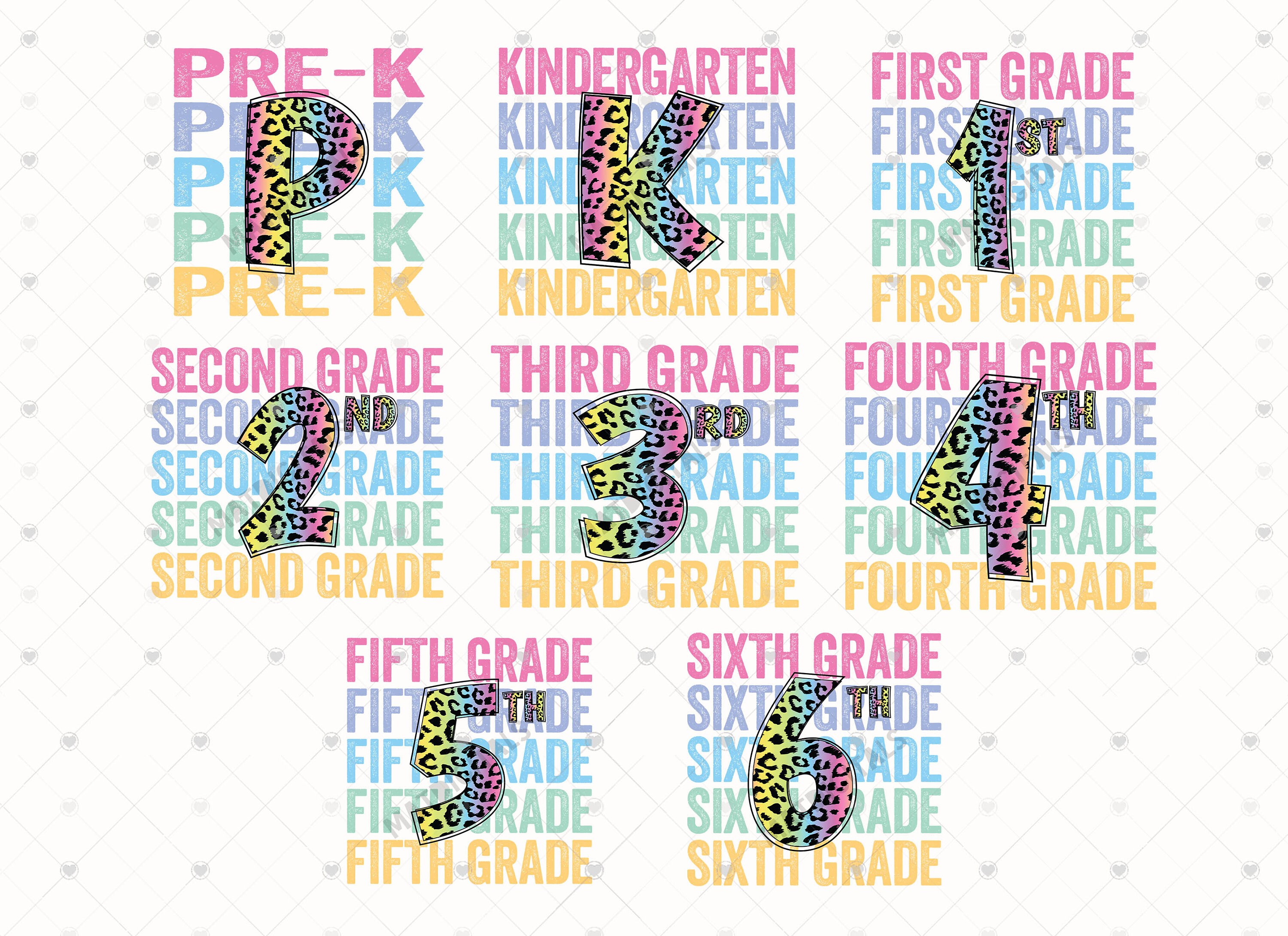 Back to School PNG Bundle Back to School Sublimation Designs - Etsy