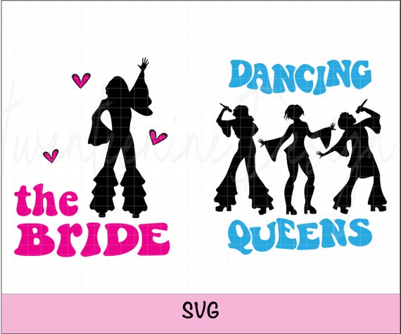 Mama Mia SVG Dancing Queens Bridal Party Mama Mia - Etsy
