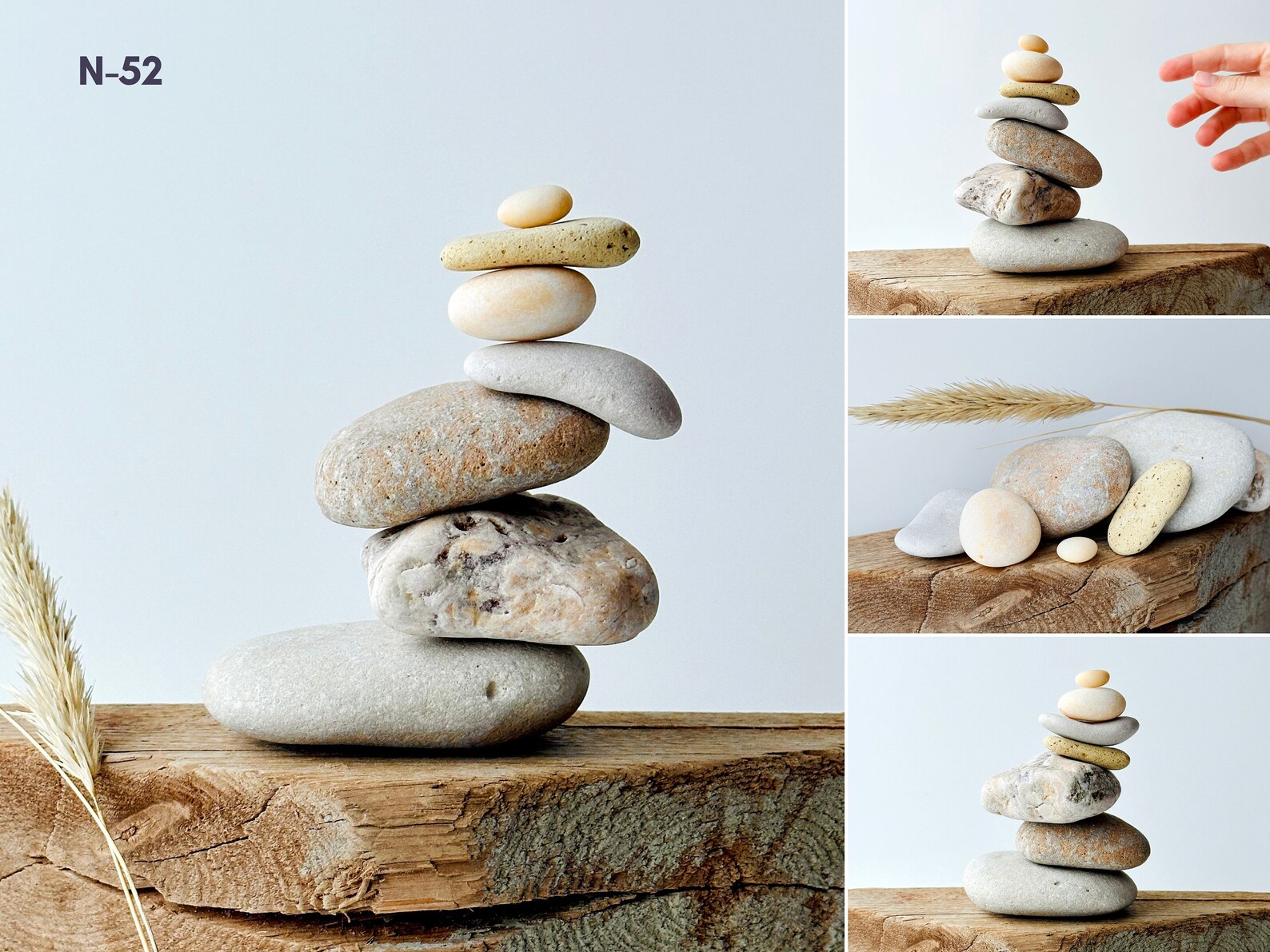 Aesthetic Bookshelf Decor, Balancing Sculpture, Anti Anxiety Gifts, Zen ...
