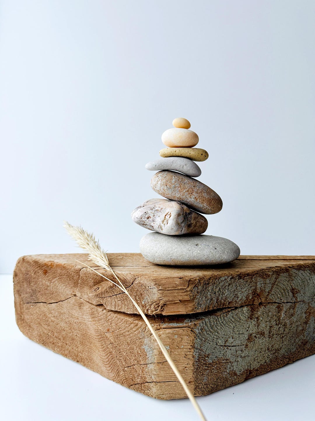 Aesthetic Office Desk Decor, Minimalist Shelf Decor Objects, Zen Decor ...