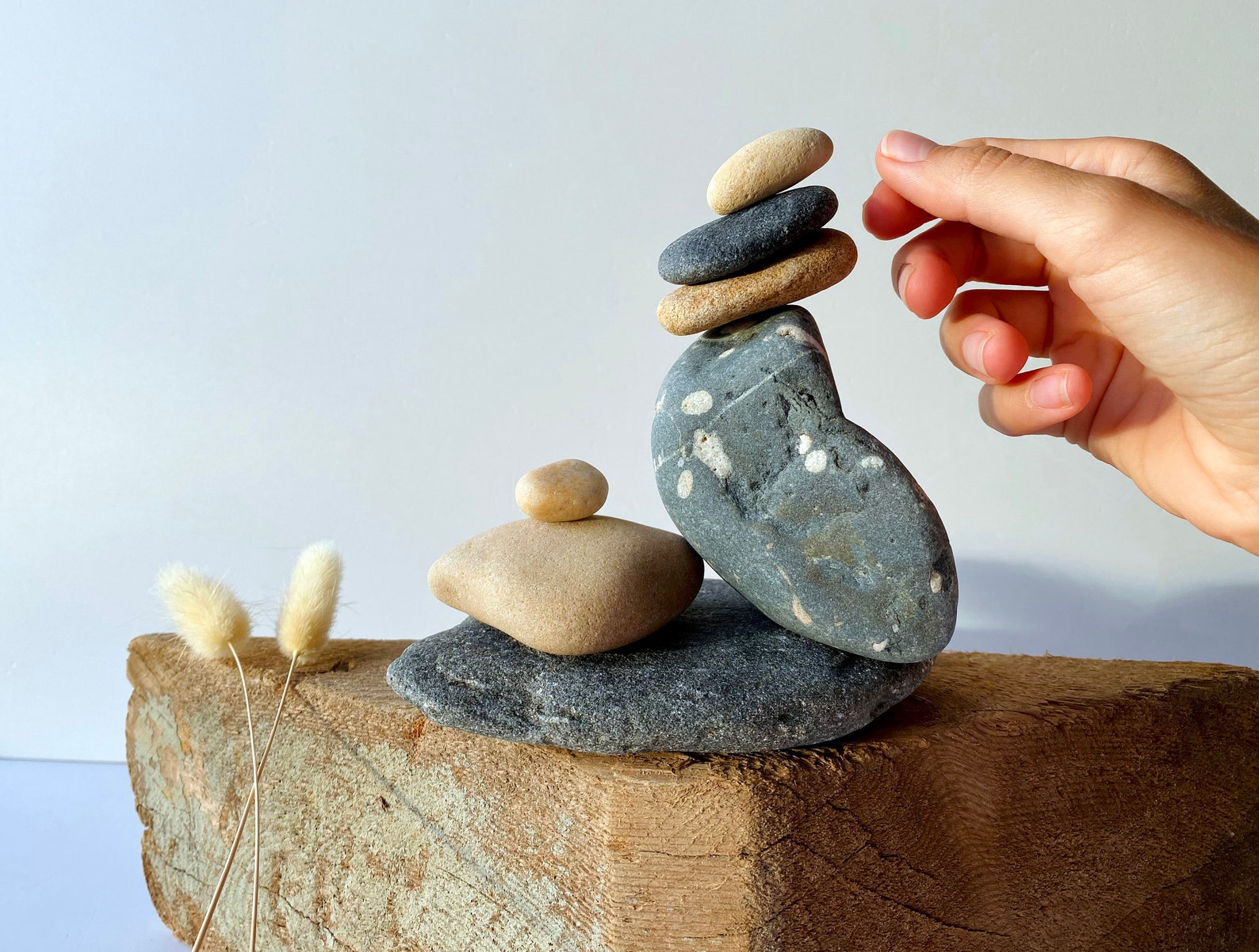 Aesthetic Bookshelf Decor Balancing Sculpture Anti Anxiety - Etsy