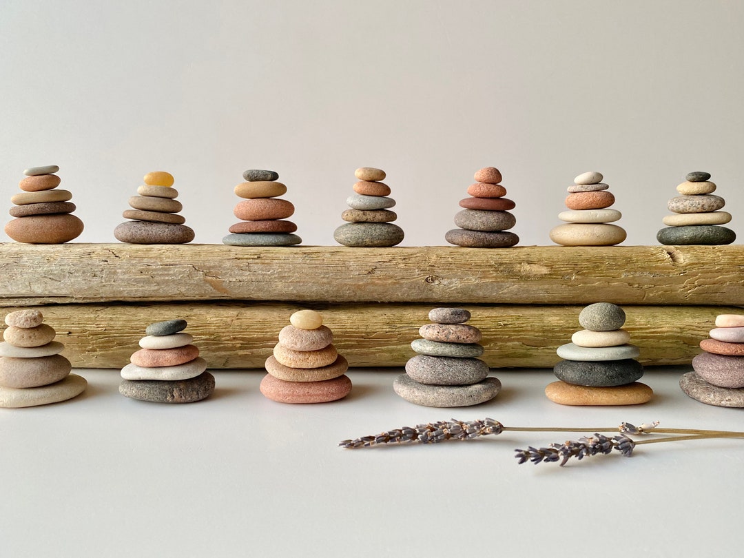Stacking Pebbles, Cairn Stones, Office Zen Garden Rocks, Balance Rock ...
