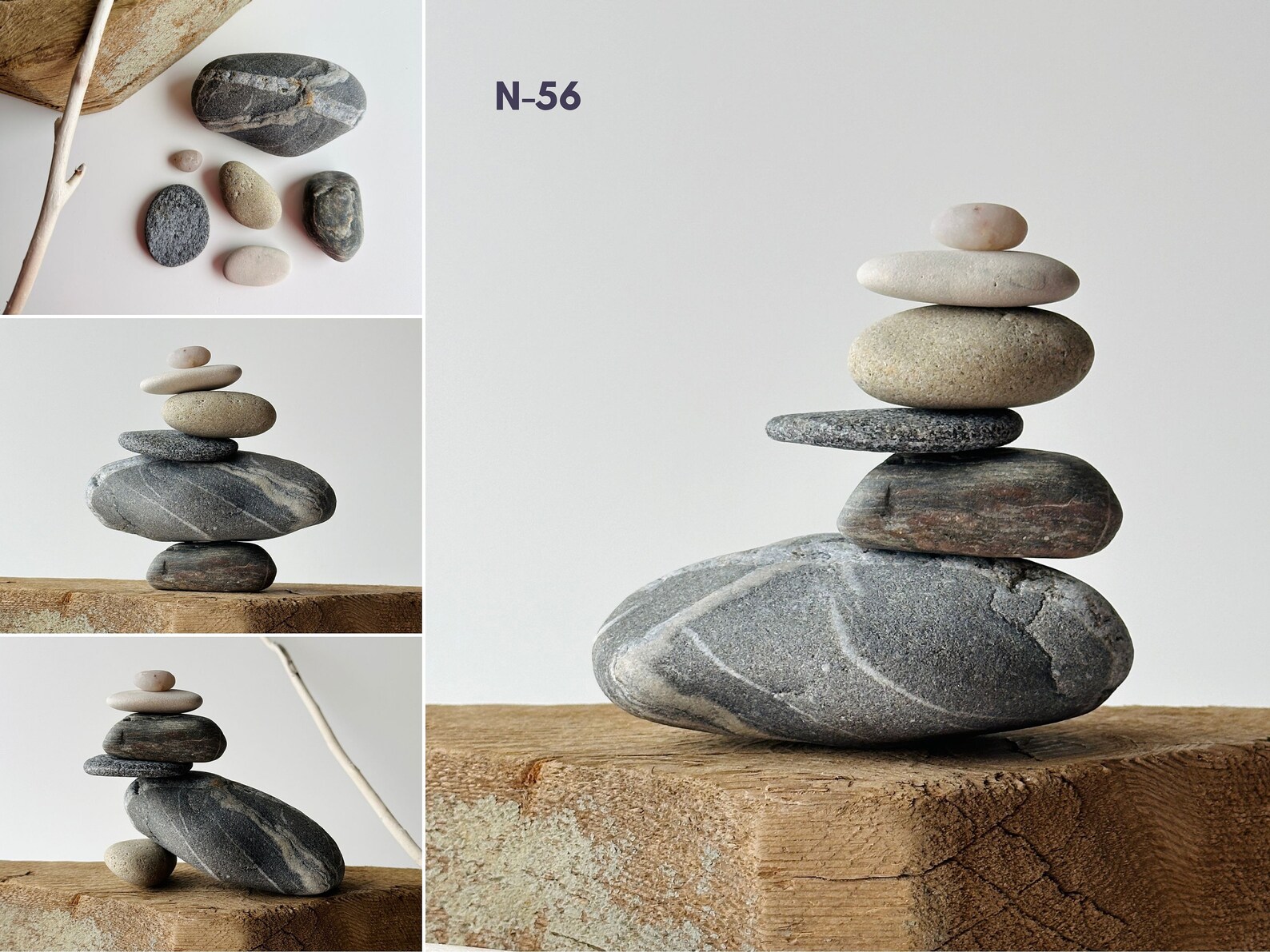 Aesthetic Bookshelf Decor, Balancing Sculpture, Anti Anxiety Gifts, Zen ...
