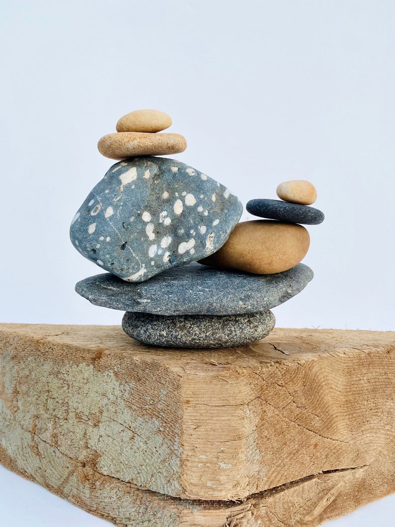 Aesthetic Bookshelf Decor Balancing Sculpture Anti Anxiety - Etsy