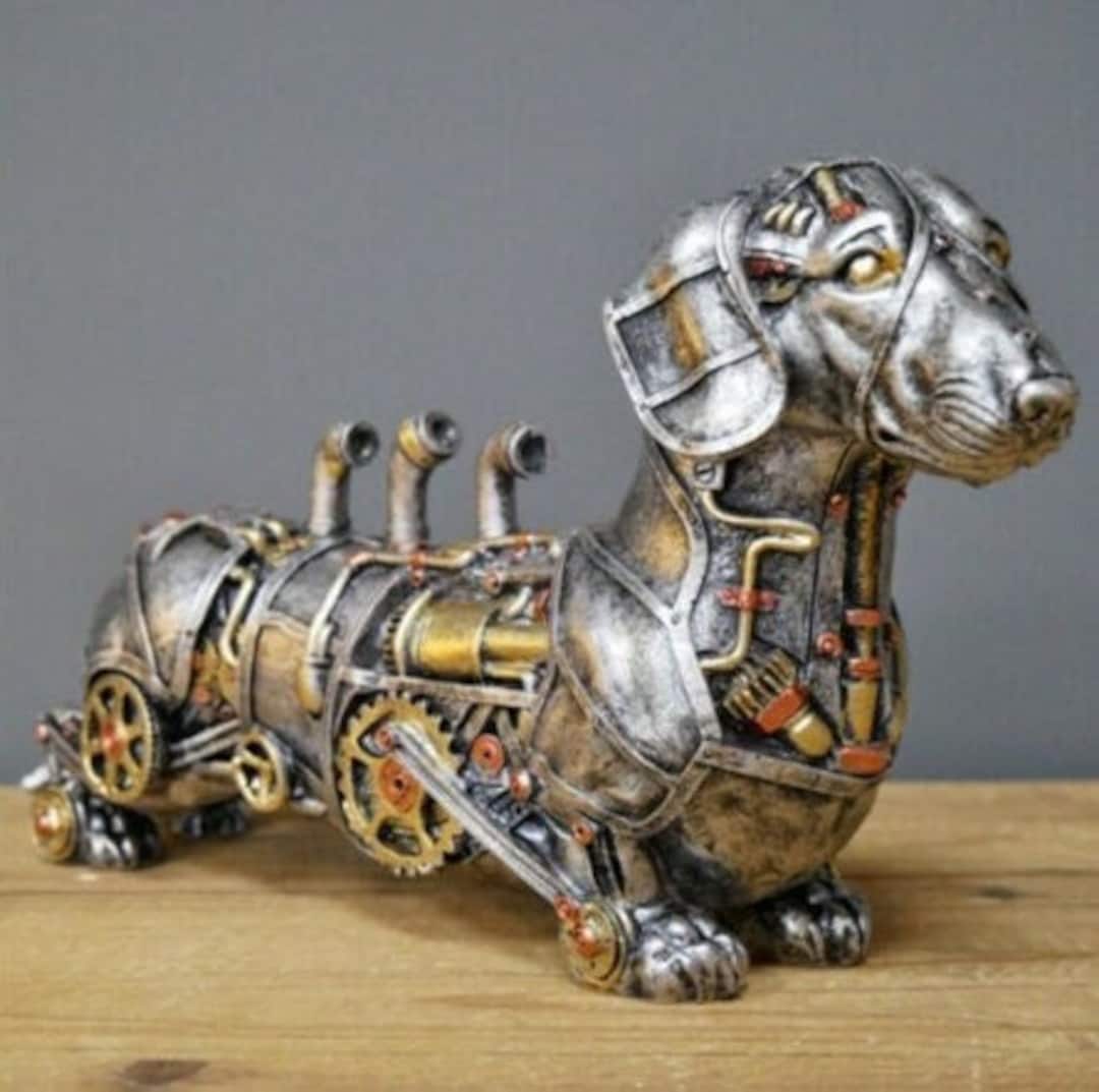 Resin Steampunk Animals Sculpture, Industrial Theme Decor - Etsy