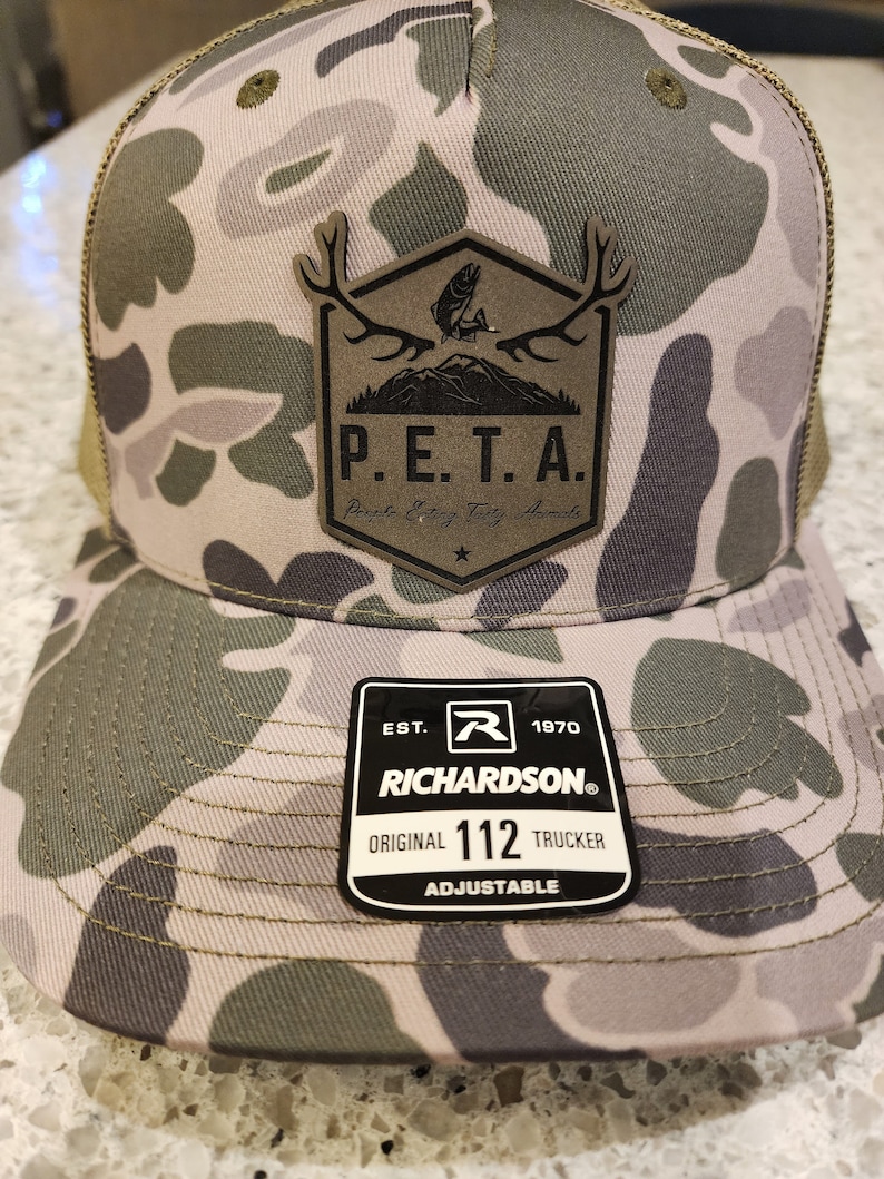 PETA People Eating Tasty Animals Hat - Etsy