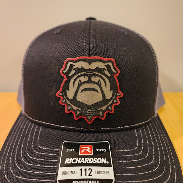 Georgia Bulldogs Patch Hat - Etsy