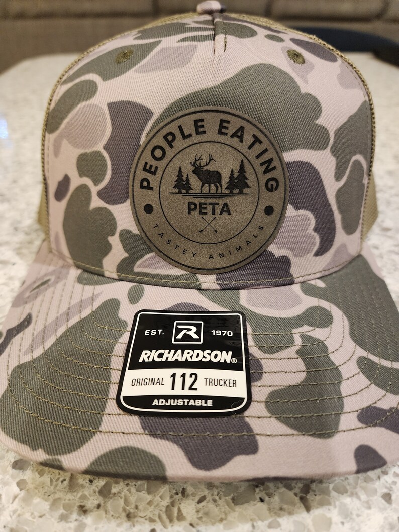 PETA People Eating Tasty Animals Hat - Etsy