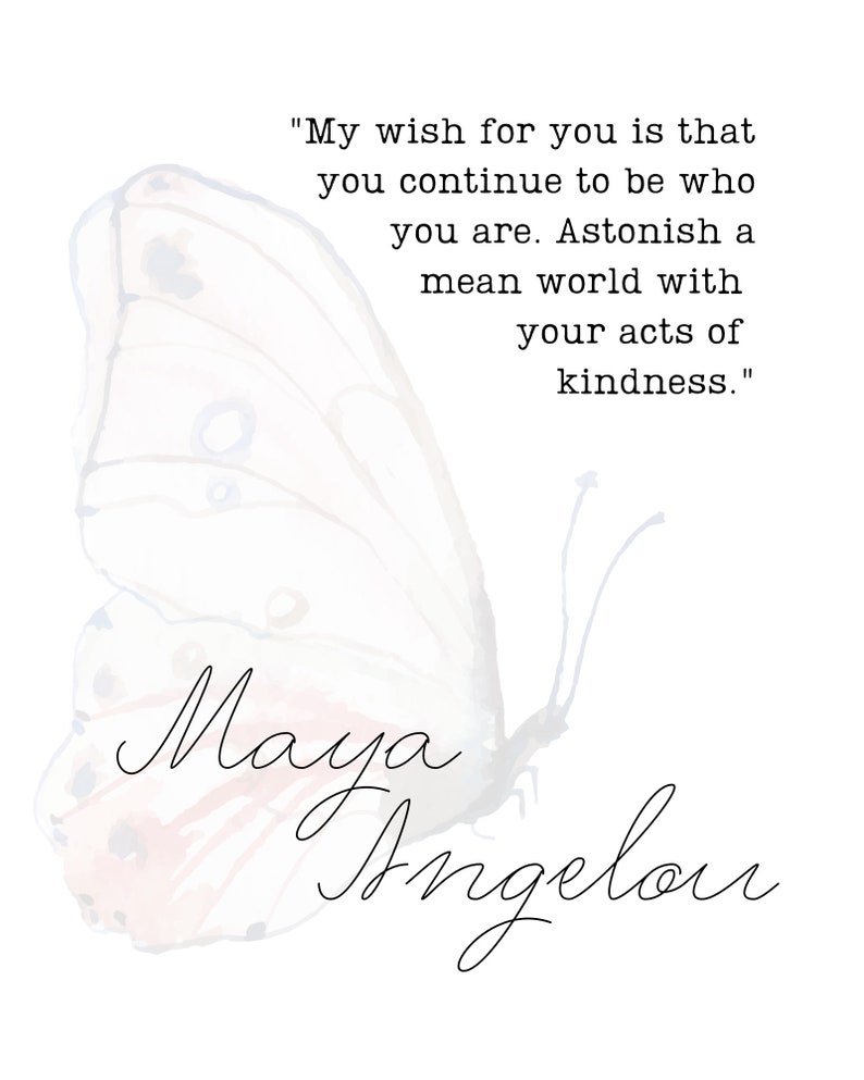 Maya Angelou Poster - Etsy