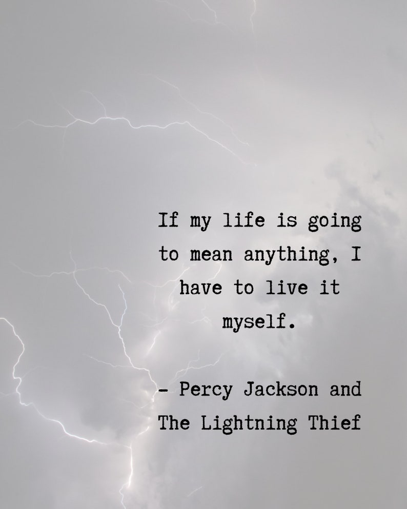 Percy Jackson Poster - Etsy