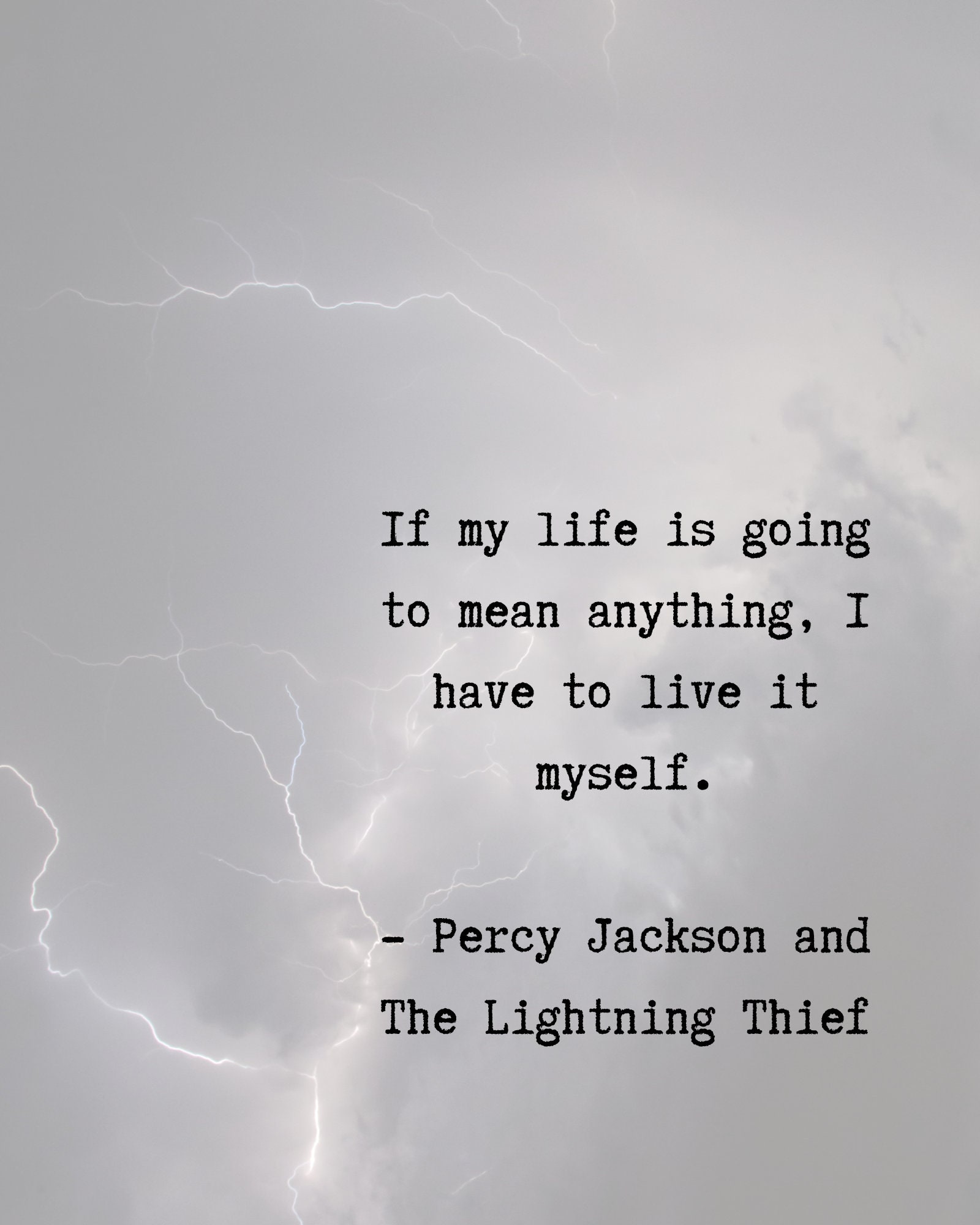 Percy Jackson Poster - Etsy