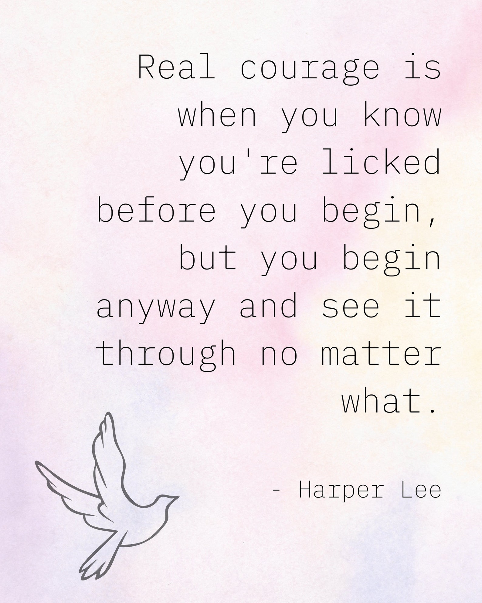 To Kill A Mockingbird Poster - Etsy