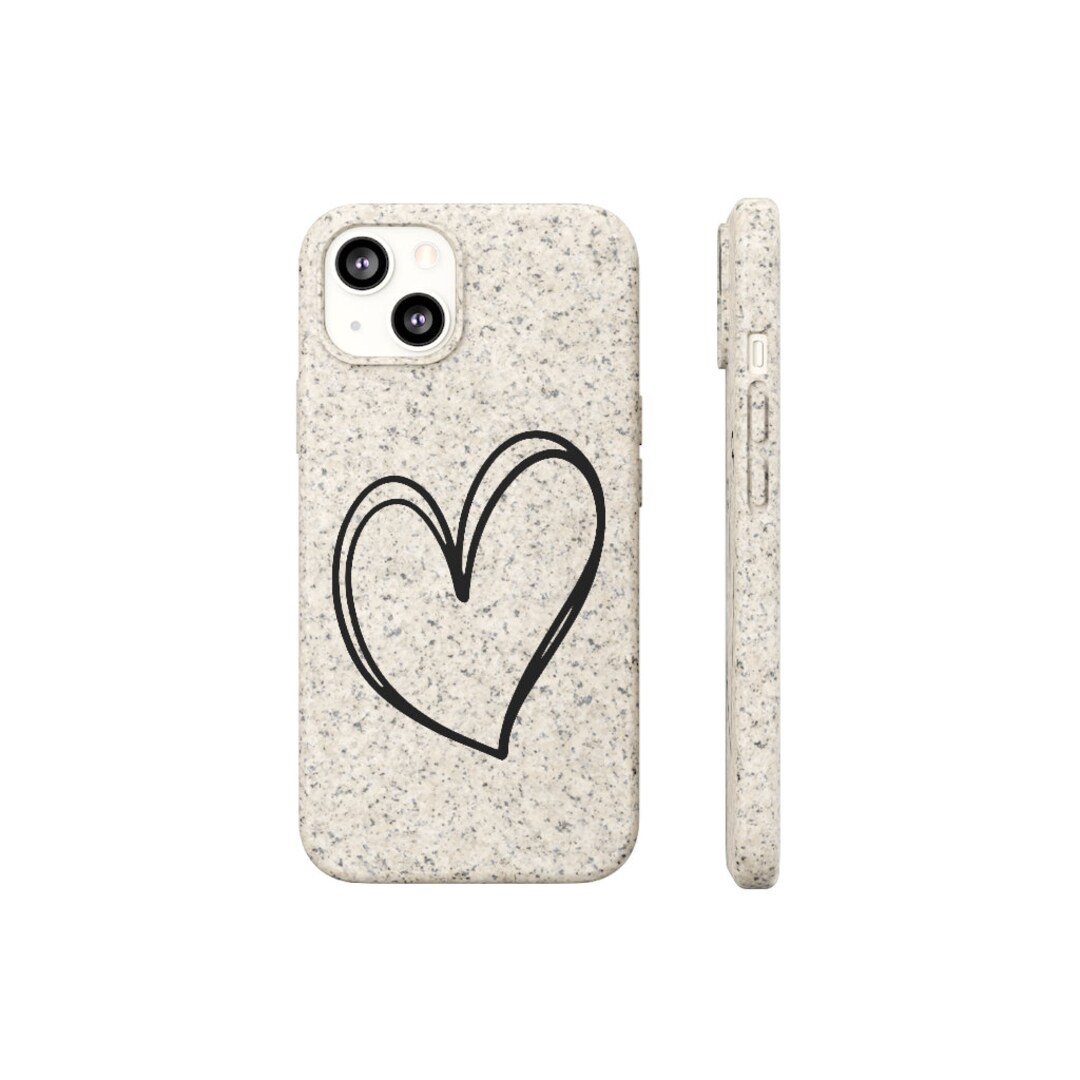 Heart Doodle - Biodegradable Cases - Etsy