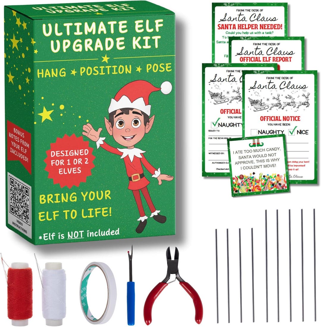 Northpole Pro™ DIY Posable Elf Upgrade Kit – Wire, Tools & Message ...