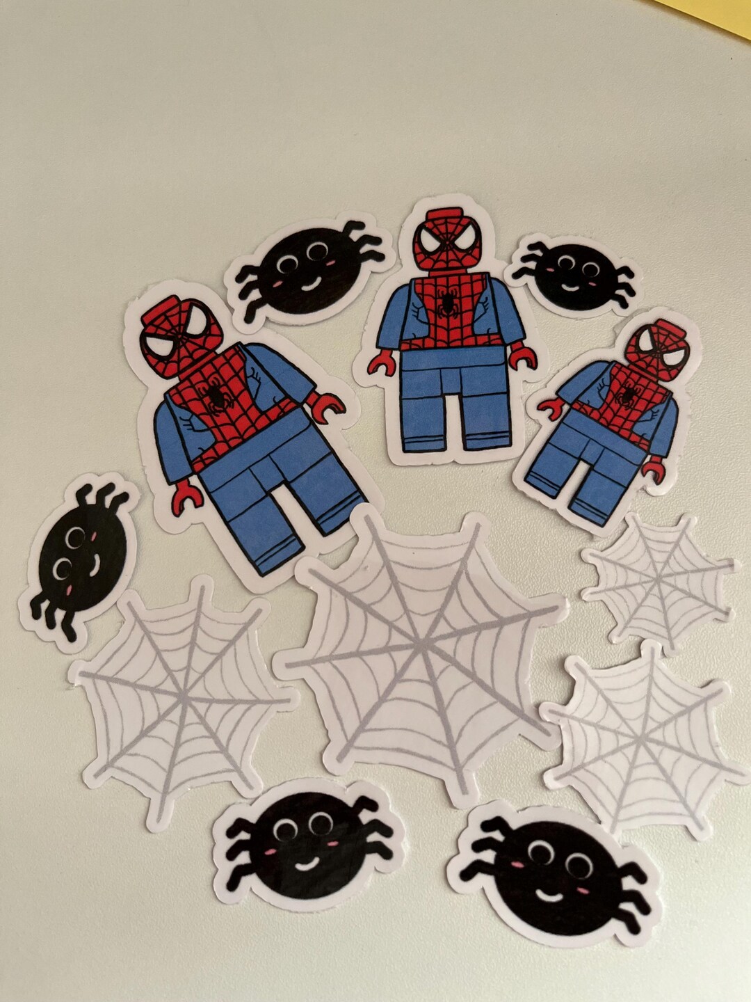 Spider Man Sticker Pack - Etsy
