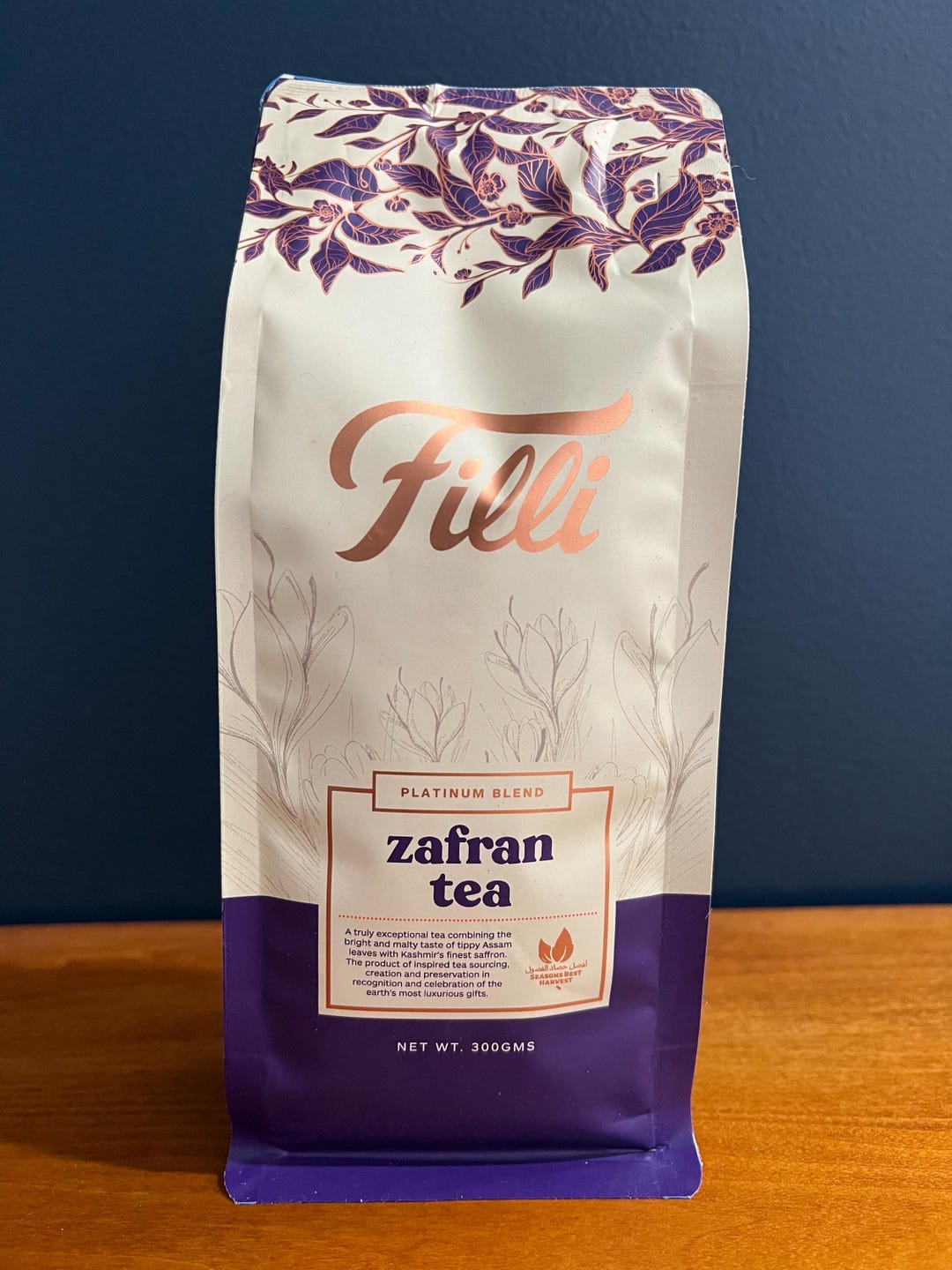 Filli Brand Zafran Chai (tea) - Platinum Blend of Fresh Loose Leaf Tea ...