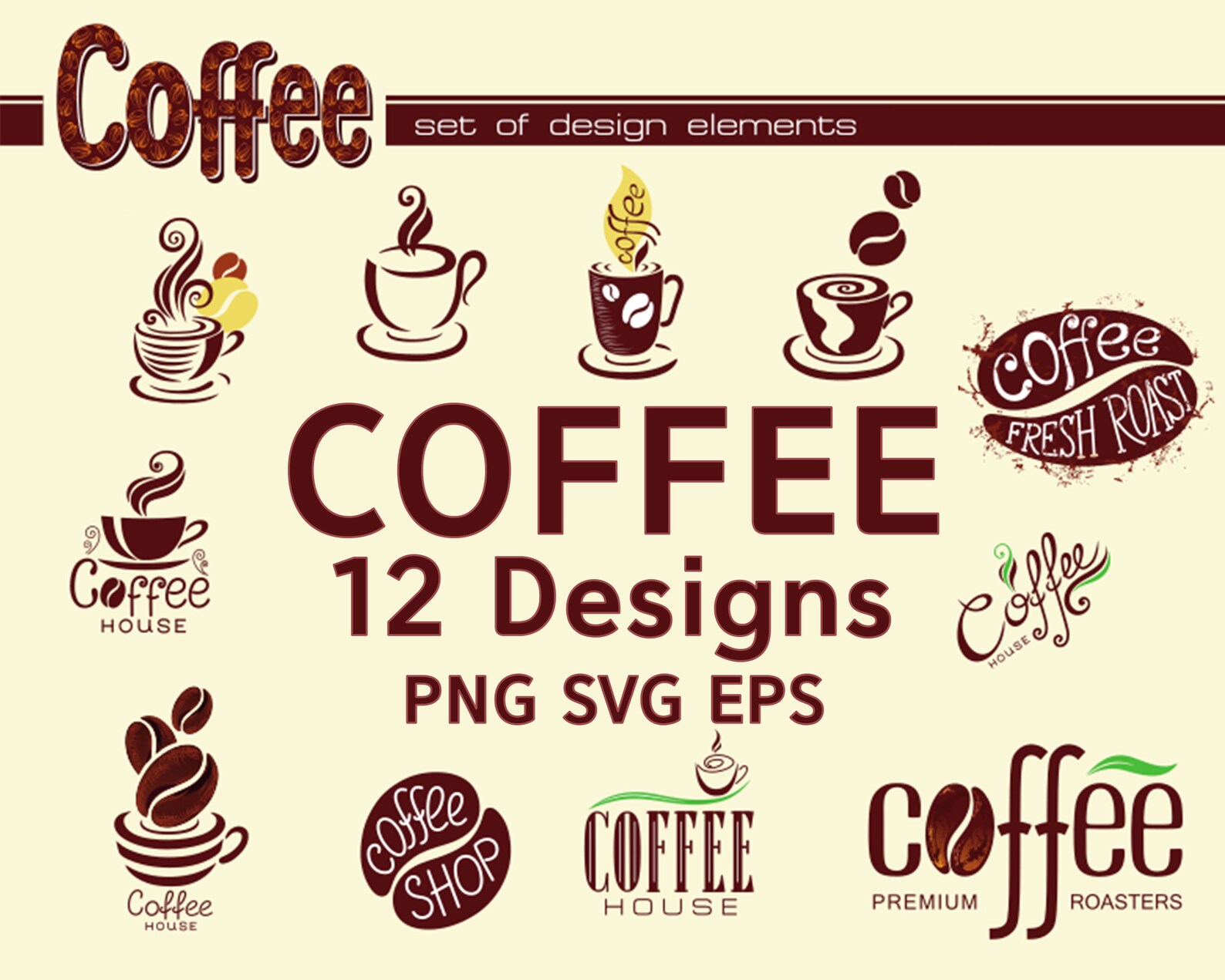 Coffee SVG, Coffee Cup SVG, Coffee Lover (cut File, Iron On, Silhouette ...