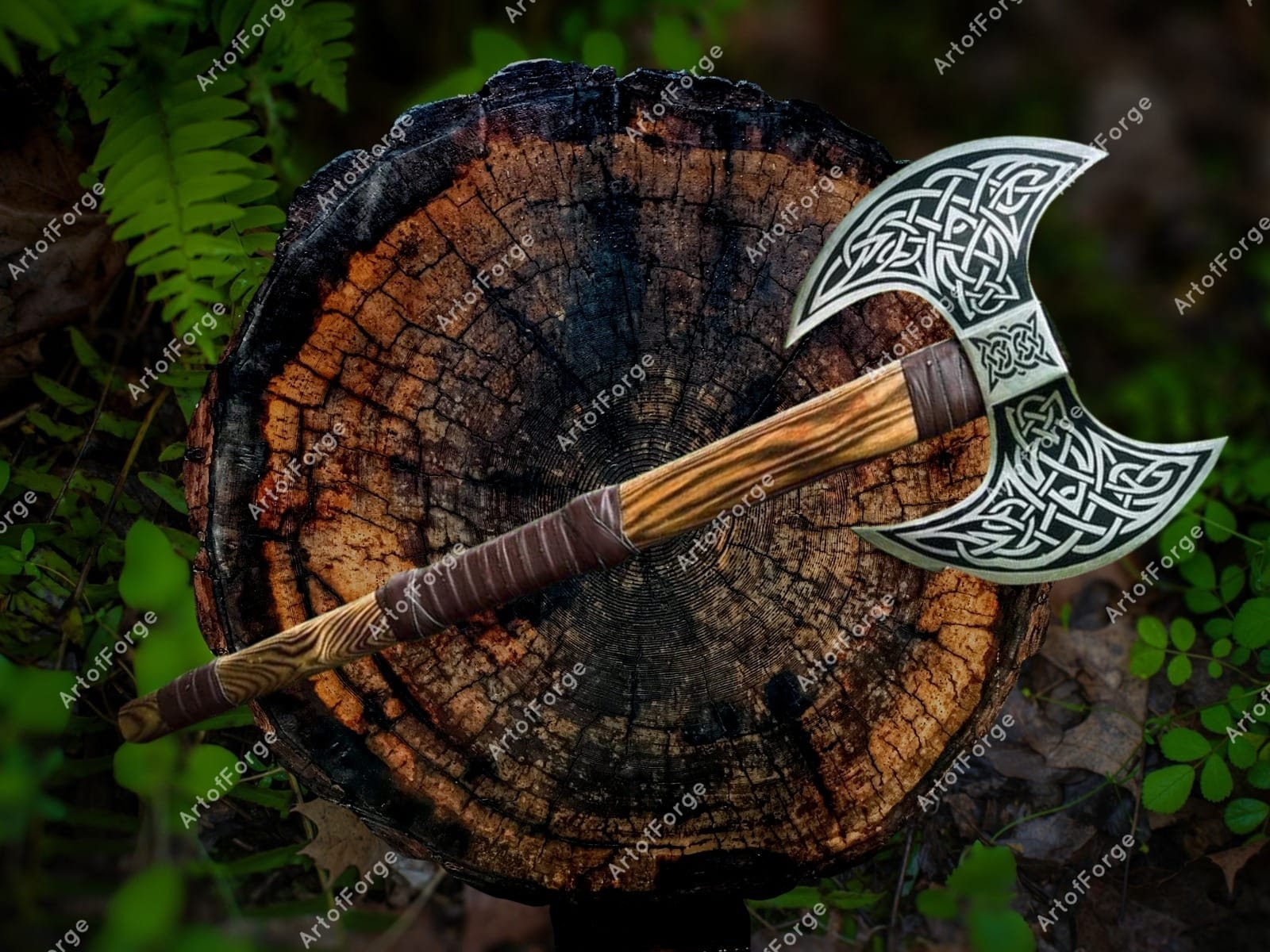 Personalized VIKING Axe Hand Forged Carbon Steel Medieval - Etsy