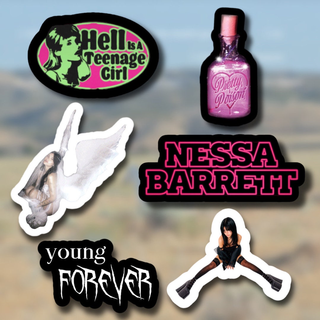 Nessa Barrett Stickers - Etsy