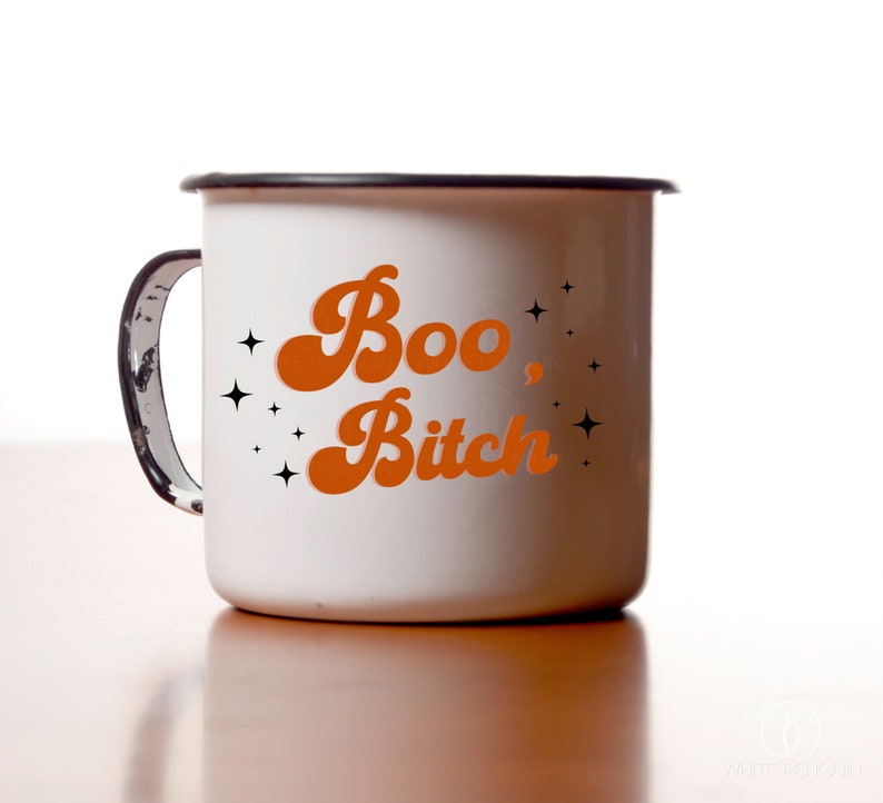 Boo Bitch PNG, Boo SVG, Funny Trendy Halloween Cricut Design, Retro ...
