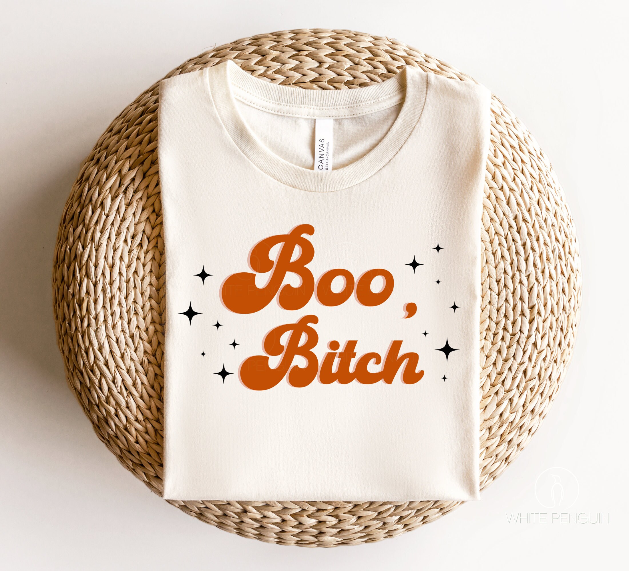 Boo Bitch PNG, Boo SVG, Funny Trendy Halloween Cricut Design, Retro ...