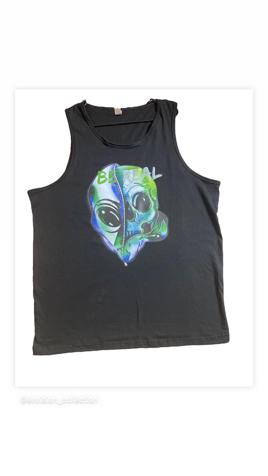 Be Real Alien Graphic DTF Transfer – Custom Heat Transfer for T-shirts ...