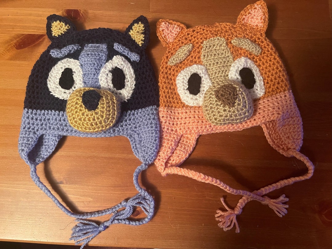 Bluey & Bingo Hats Sizes 6mo to Adult - Etsy