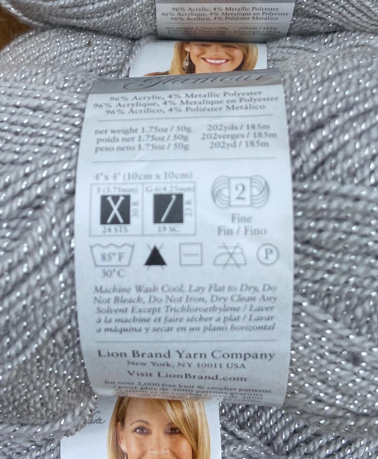 Lion Brand Vannas Glamour - Etsy