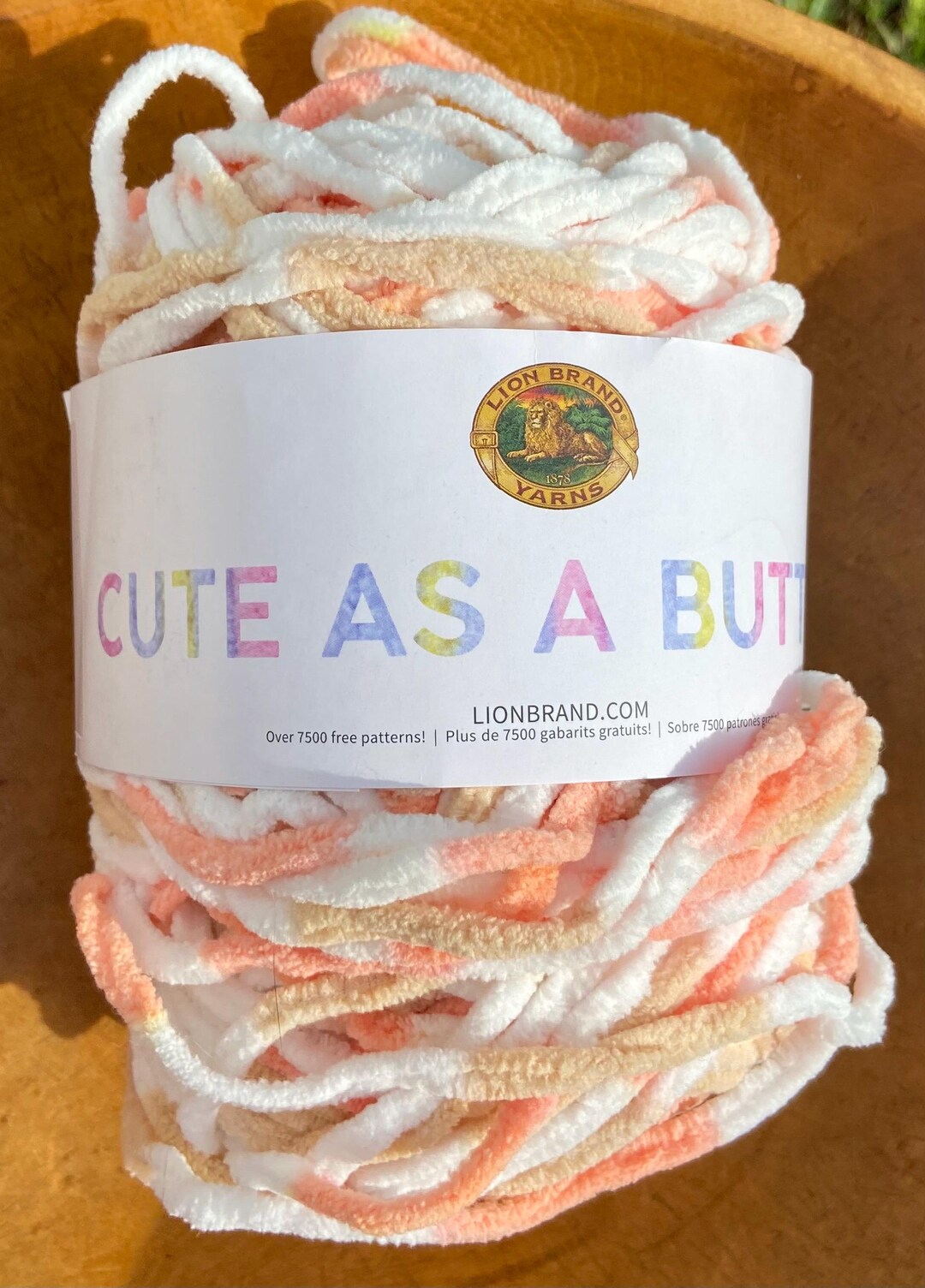 Lion Brand Cute as a Button Yarn - Etsy