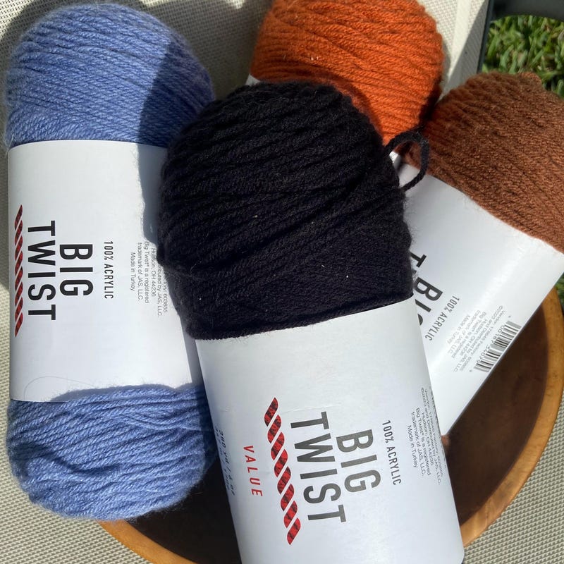 Big Twist Yarn - Etsy