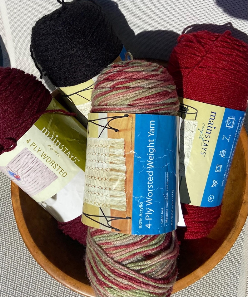 Mainstays Discontinued Yarn - Etsy