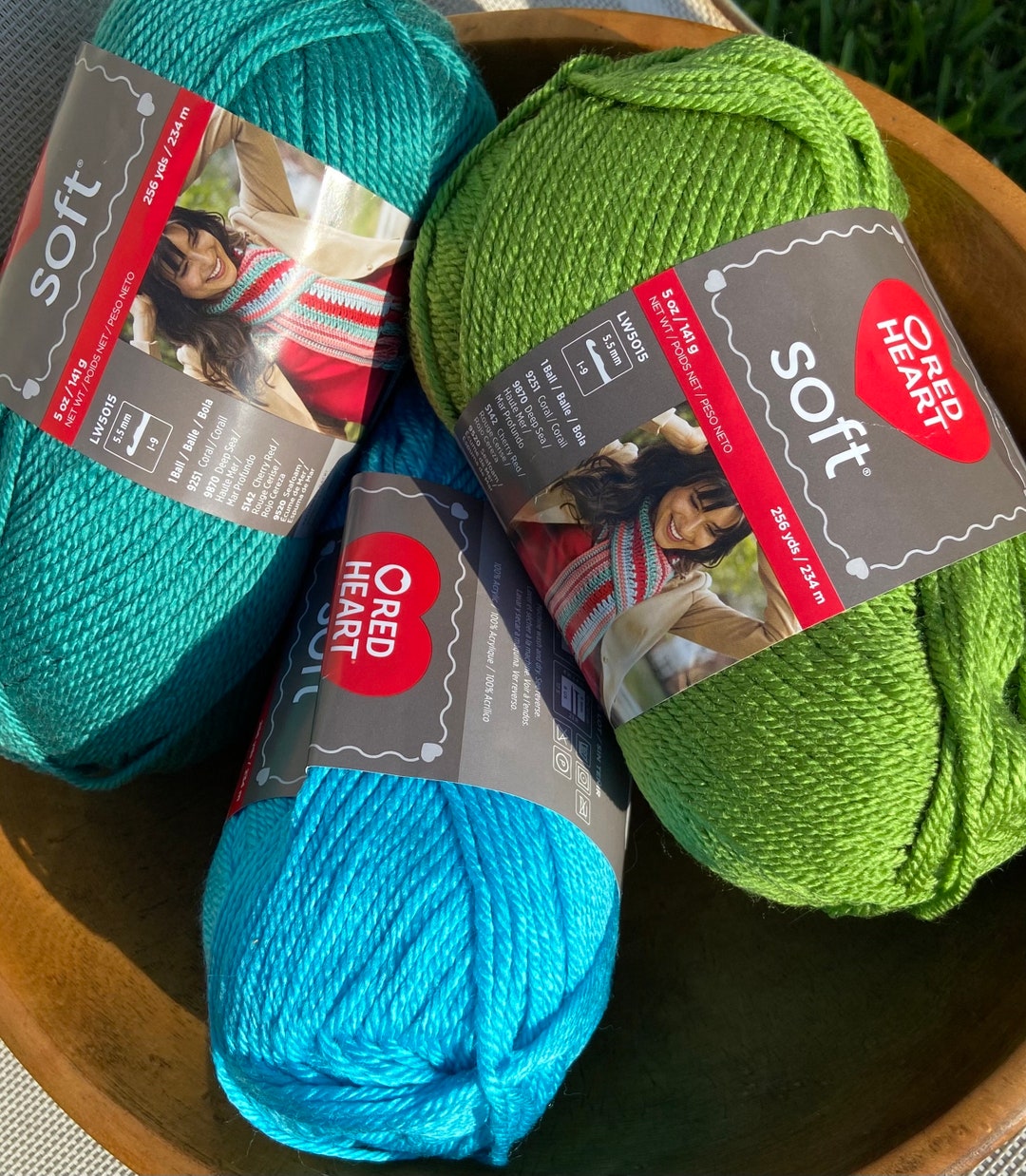 Red Heart Soft Yarn - Etsy