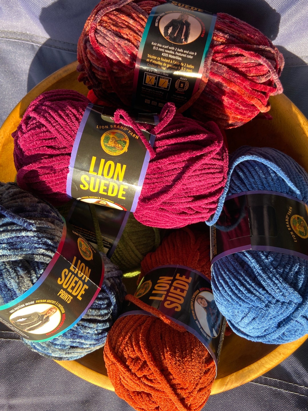 Lion Brand Lion Suede - Etsy