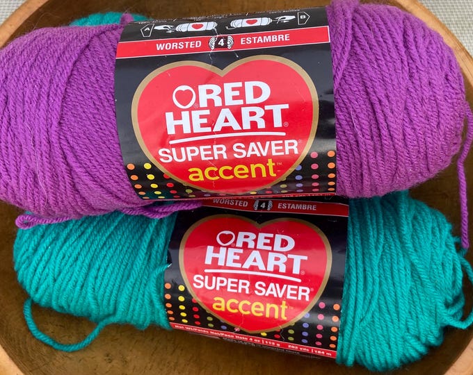 Red Heart Super Saver Accent - Etsy