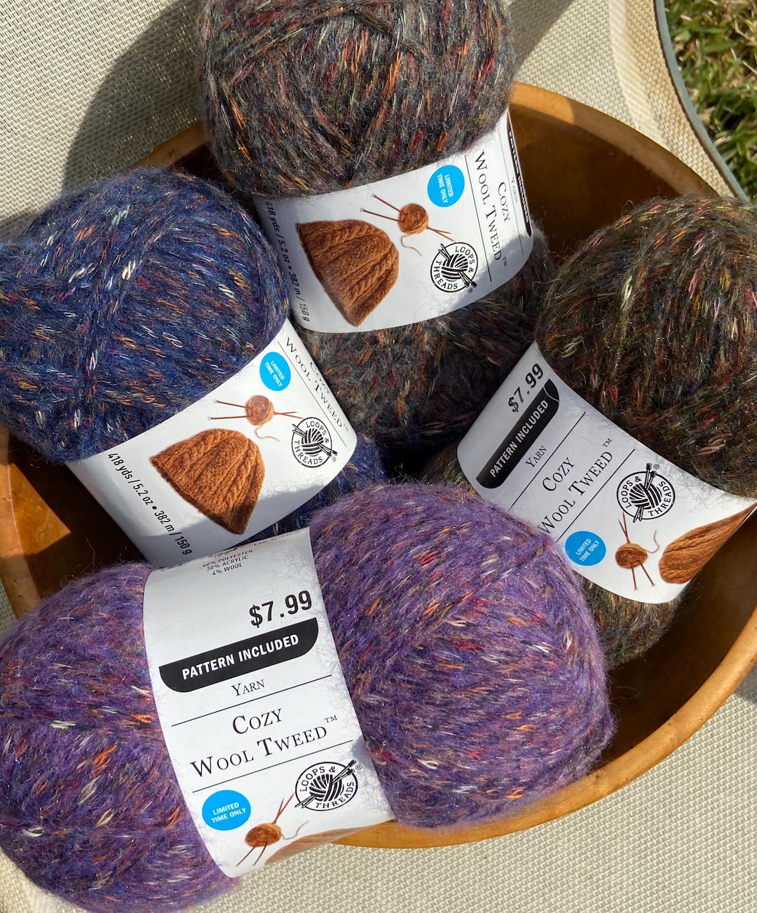 Loops & Threads Cozy Wool Tweed - Etsy