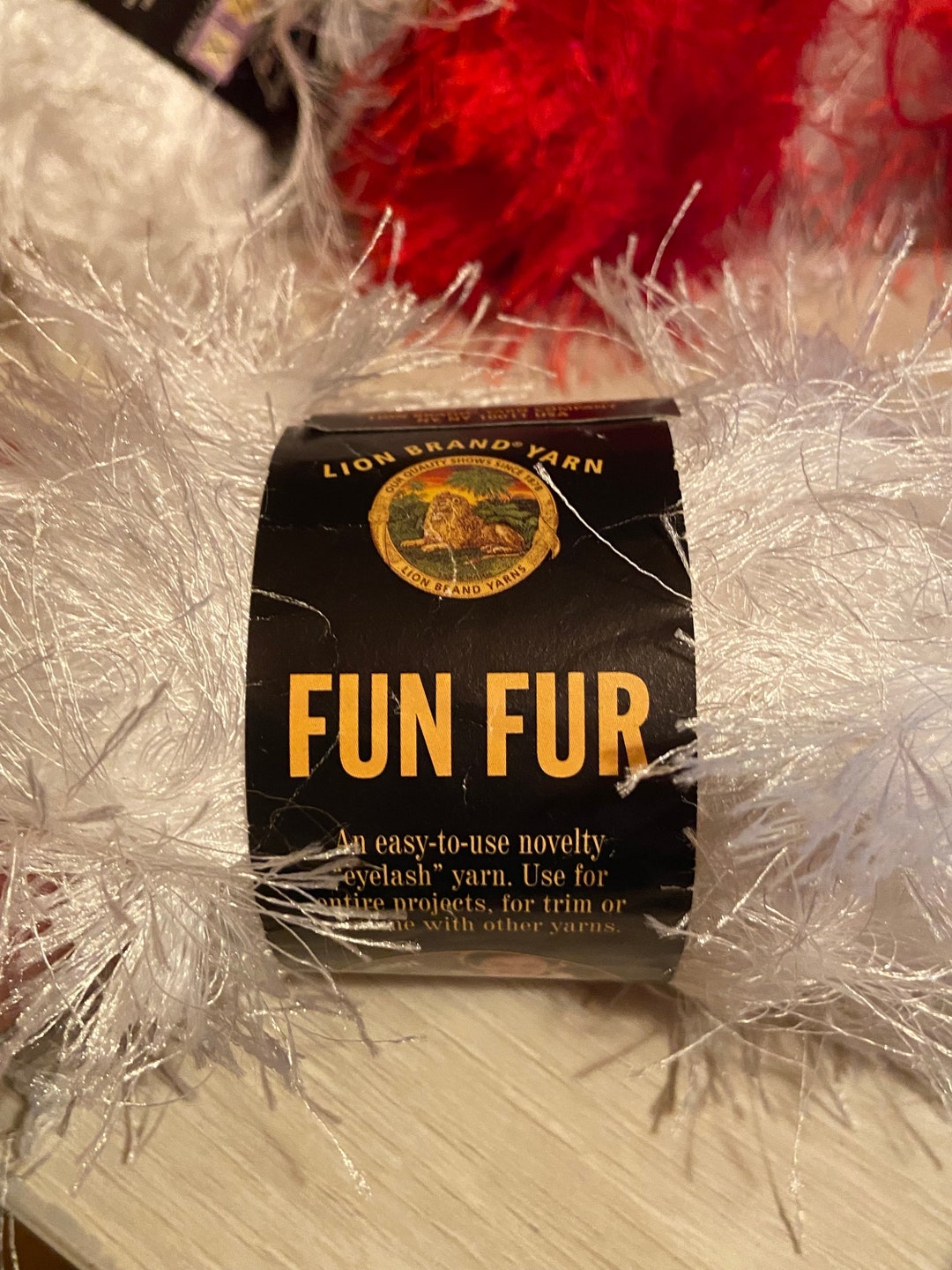 Lion Brand Fun Fur - Etsy