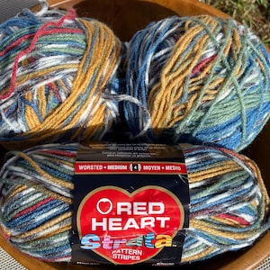Red Heart Strata Yarn - Etsy