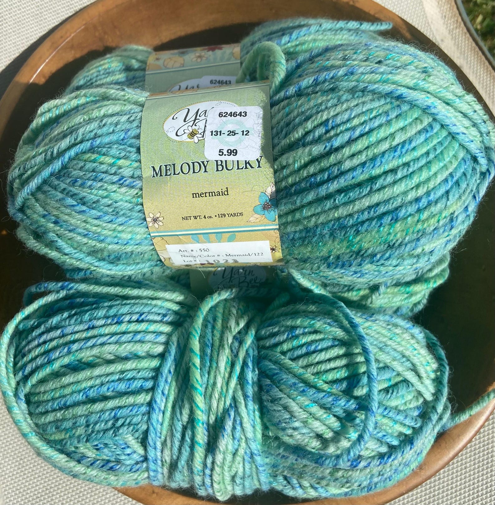 Yarn Bee Melody Bulky Mermaid - Etsy