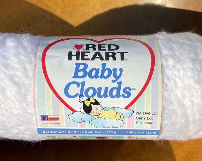 Red Heart Baby Clouds - Etsy