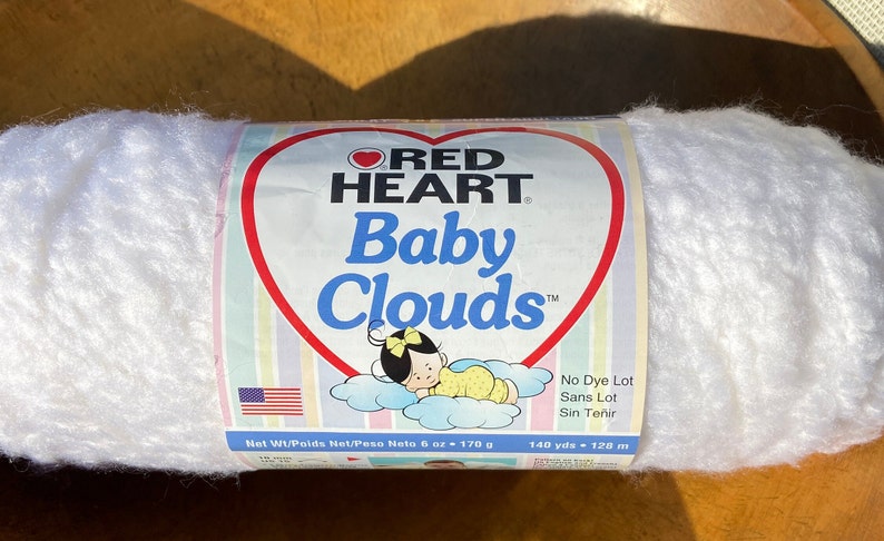 Red Heart Baby Clouds - Etsy