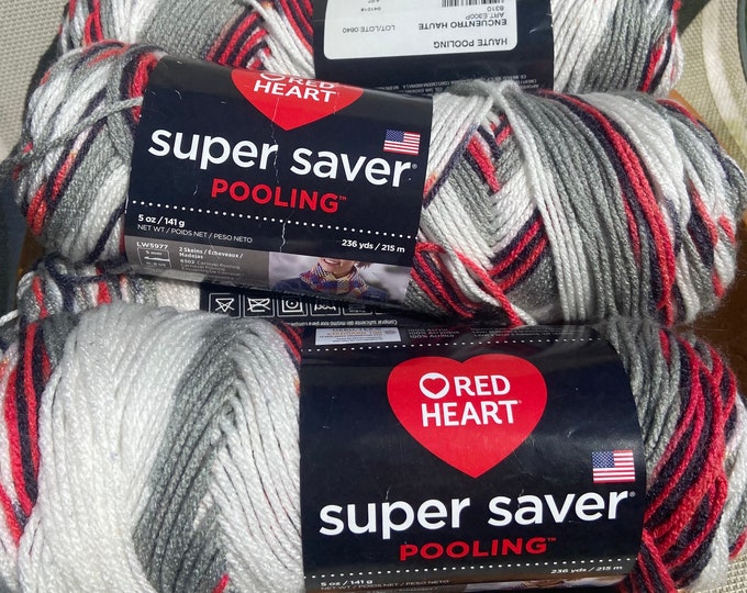 Red Heart Super Saver Pooling - Etsy