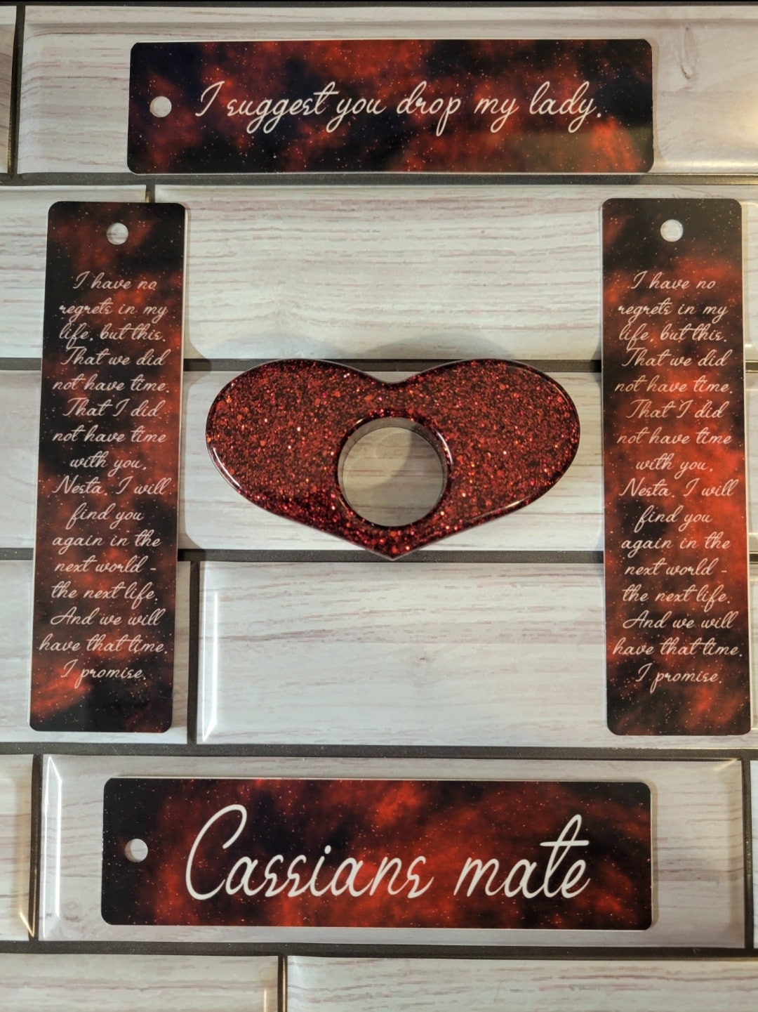 ACOTAR Cassian Bookmarks - Etsy