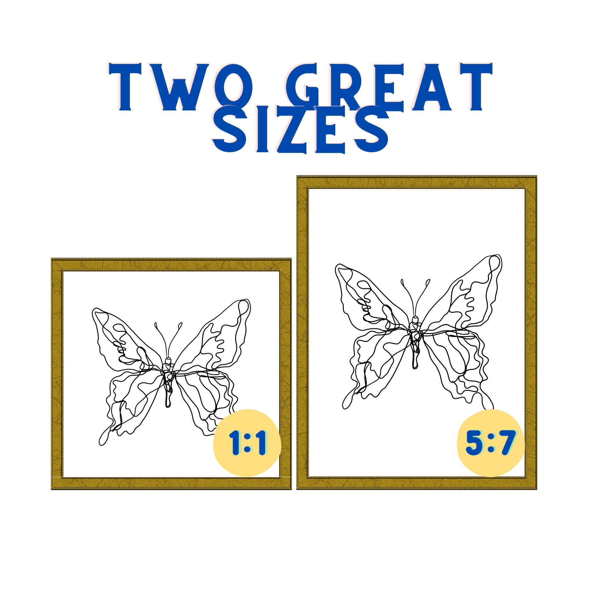 Digital Download Printable Butterfly Wall Art - Etsy