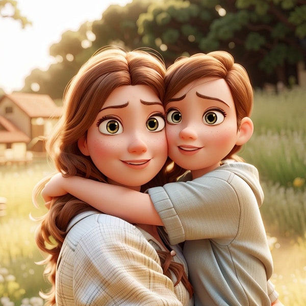 Photo Into Pixar Character Etsy