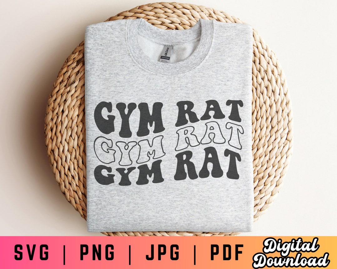 Gym Rat SVG PNG, Gym Svg Png, Gym Shirt Svg Png, Weight Lifting Svg Png ...