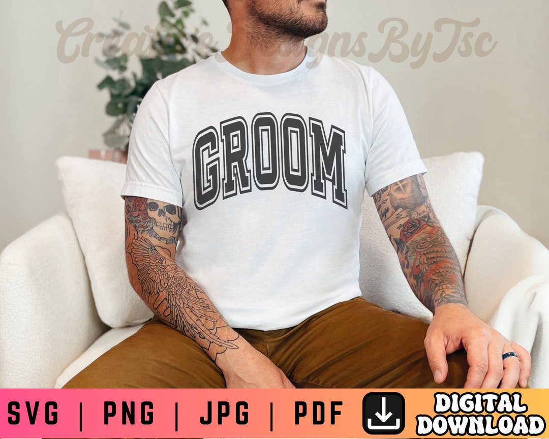 Groom SVG PNG PDF, Varsity Svg Png, Groom Shirt Svg Png, Husband Svg ...