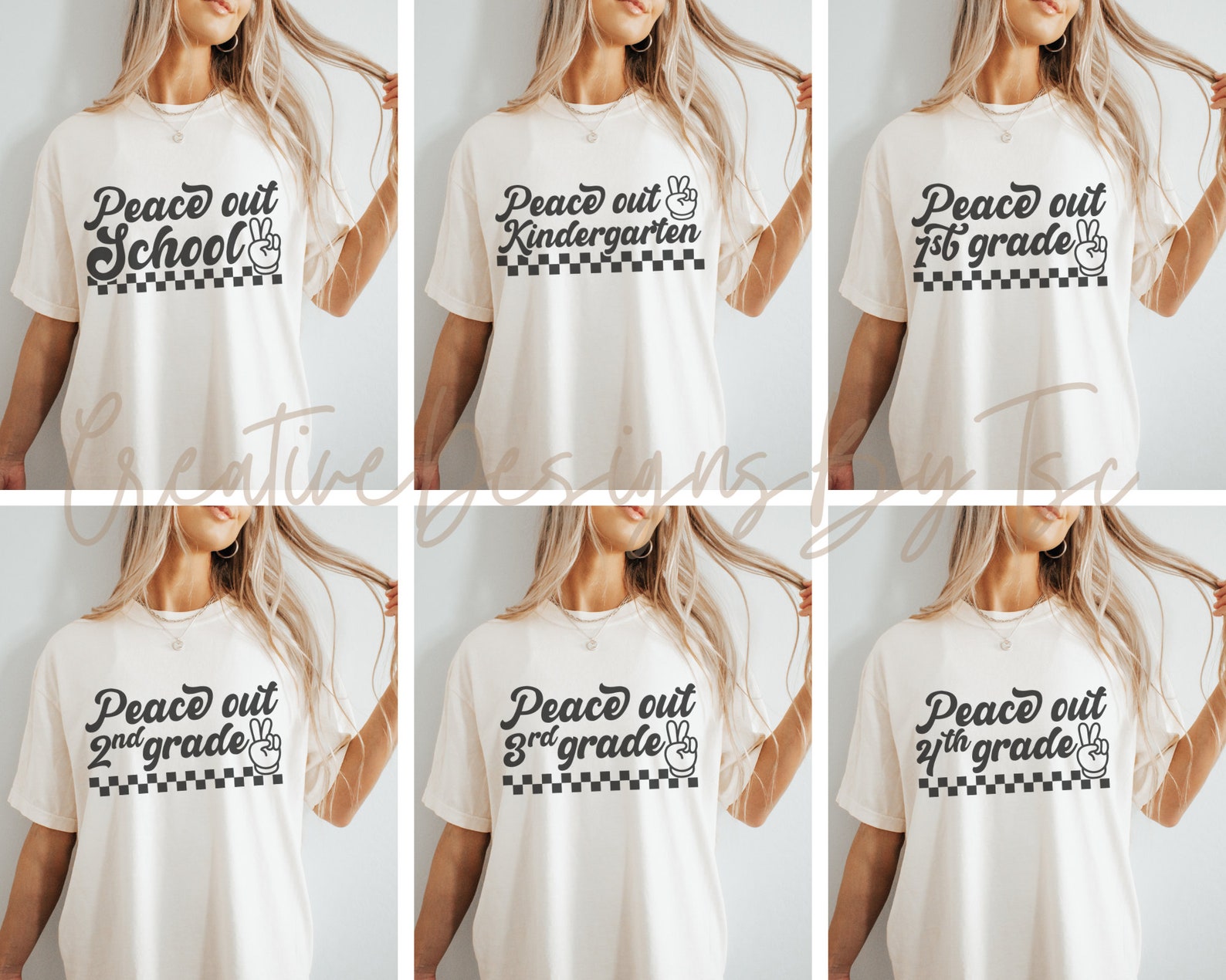 Peace Out School SVG PNG Bundle, Last Day of School Svg Png, End of ...